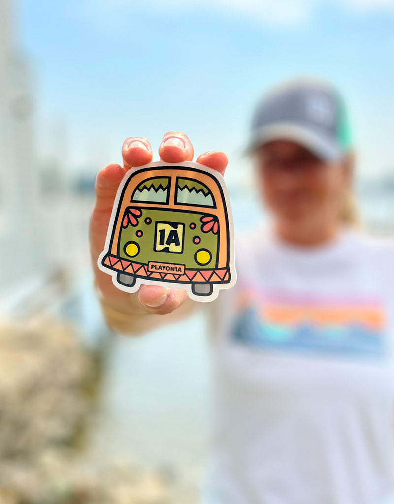 1A Retro Bus Sticker– PLAY ON 1A