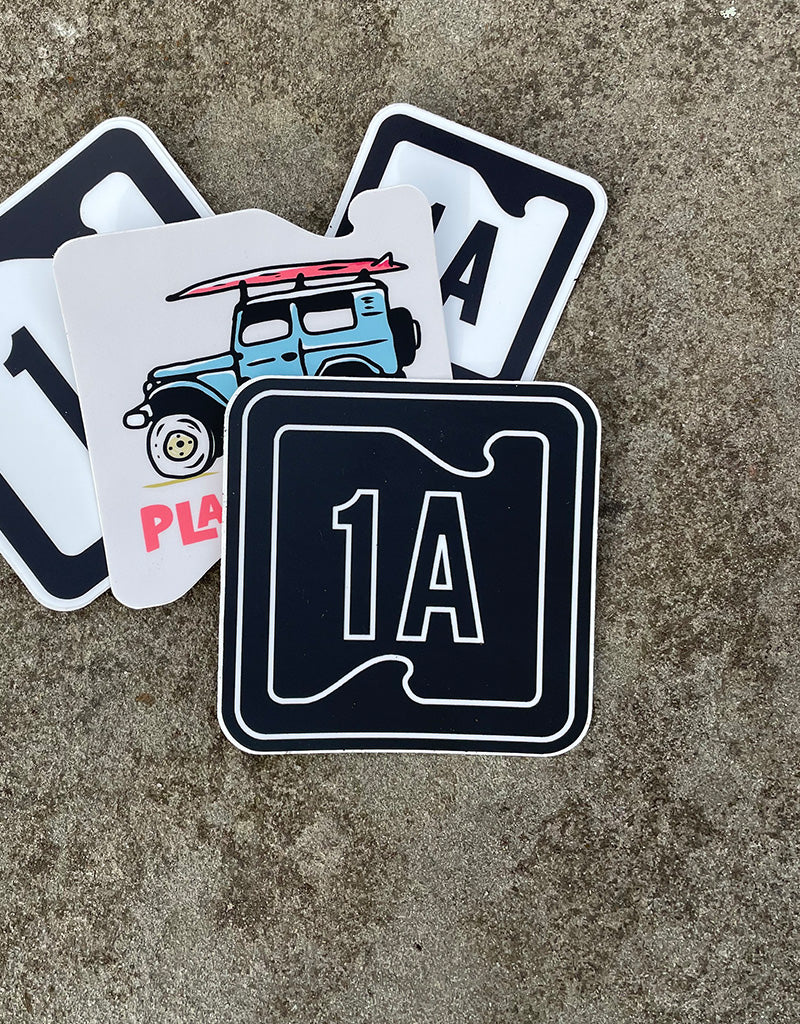 1A "Reverse" Sticker– PLAY ON 1A